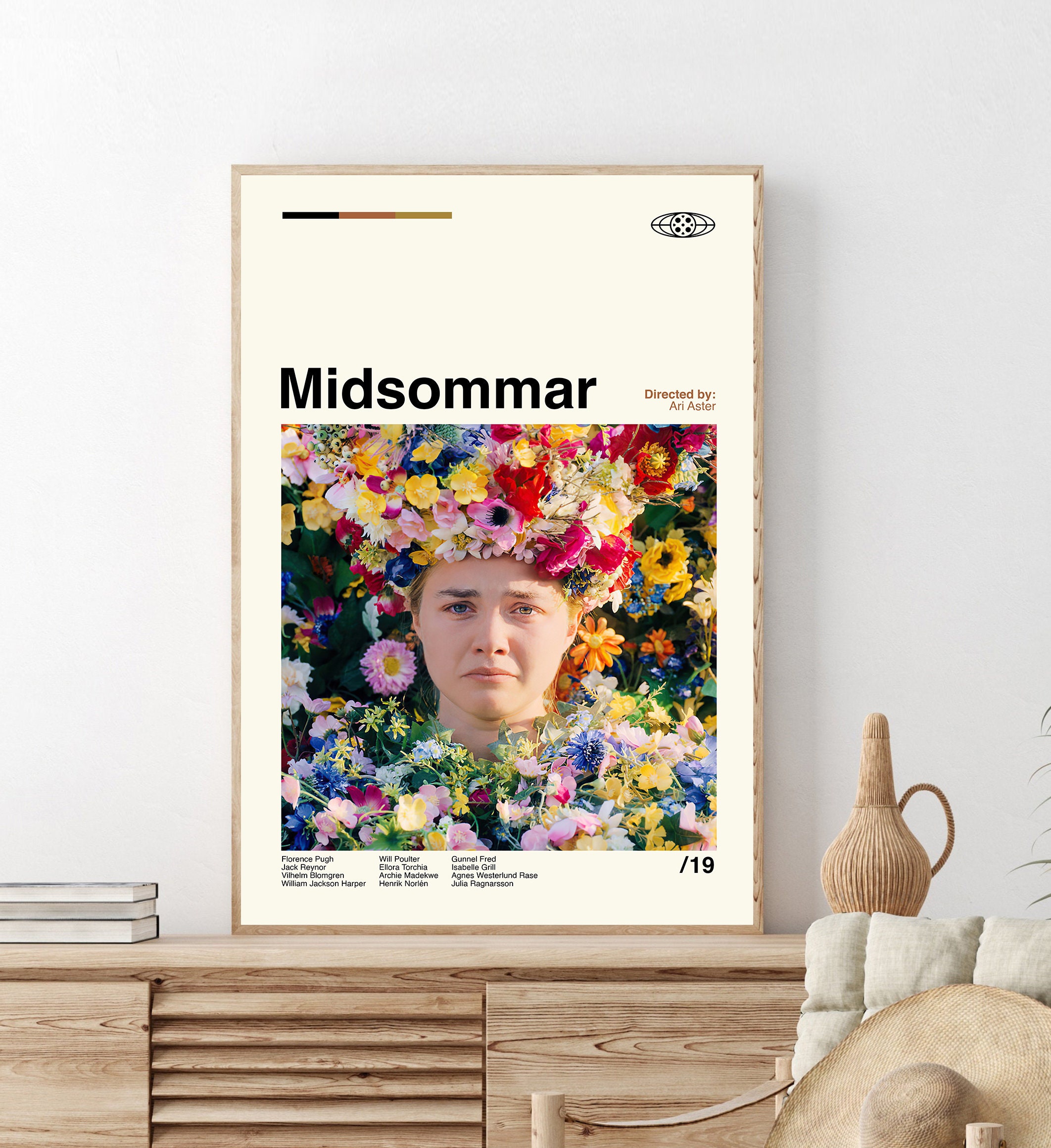 Midsommar Movie Poster, Midsommar Print, Room Decor, Wall Art, Poster ...