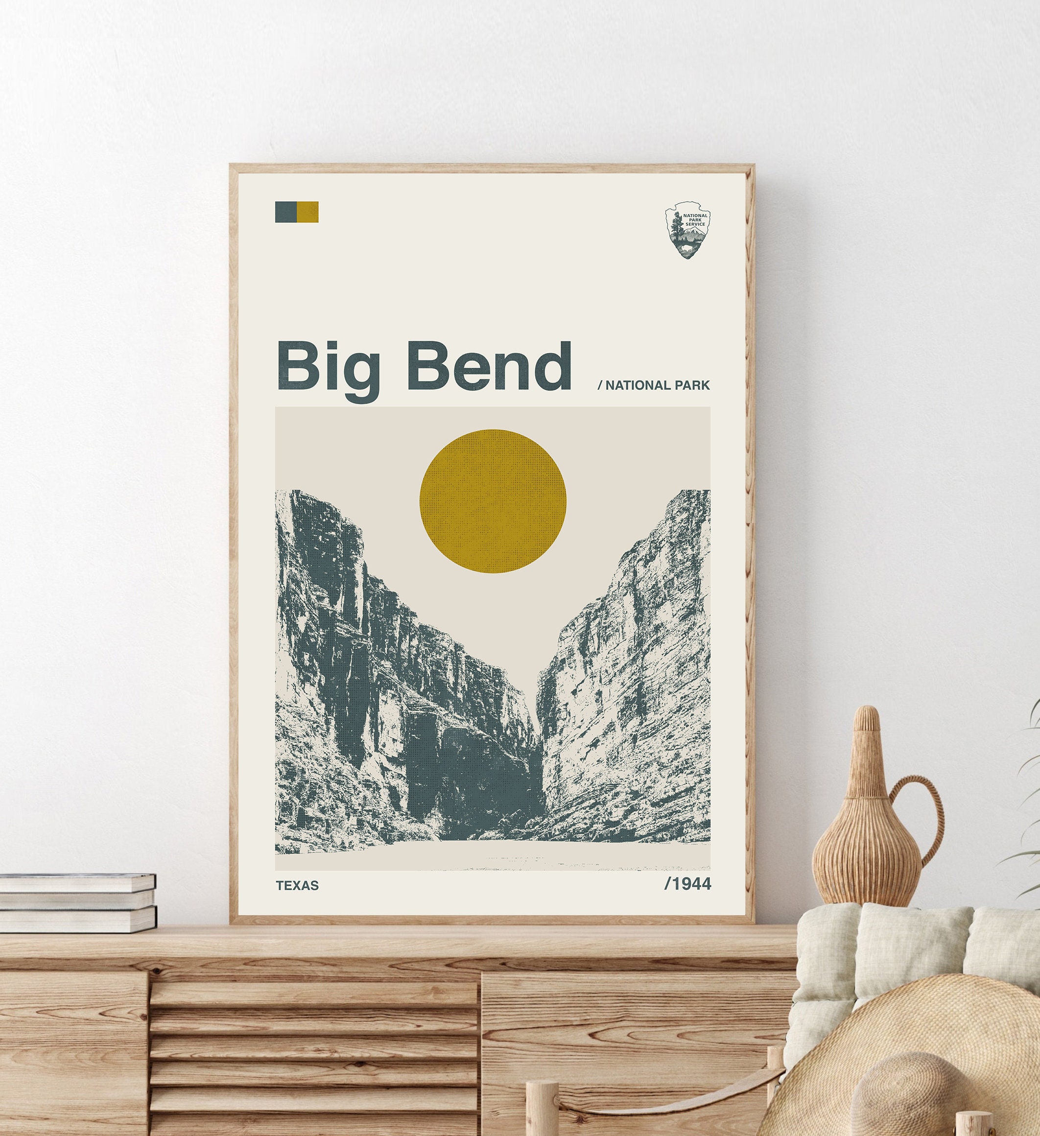 Big Bend National Park Poster Wall Art, Big Bend Texas National Park ...