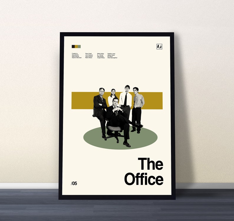 The Office Poster, the Office Movie, Greg Daniels, Minimalist Movie ...