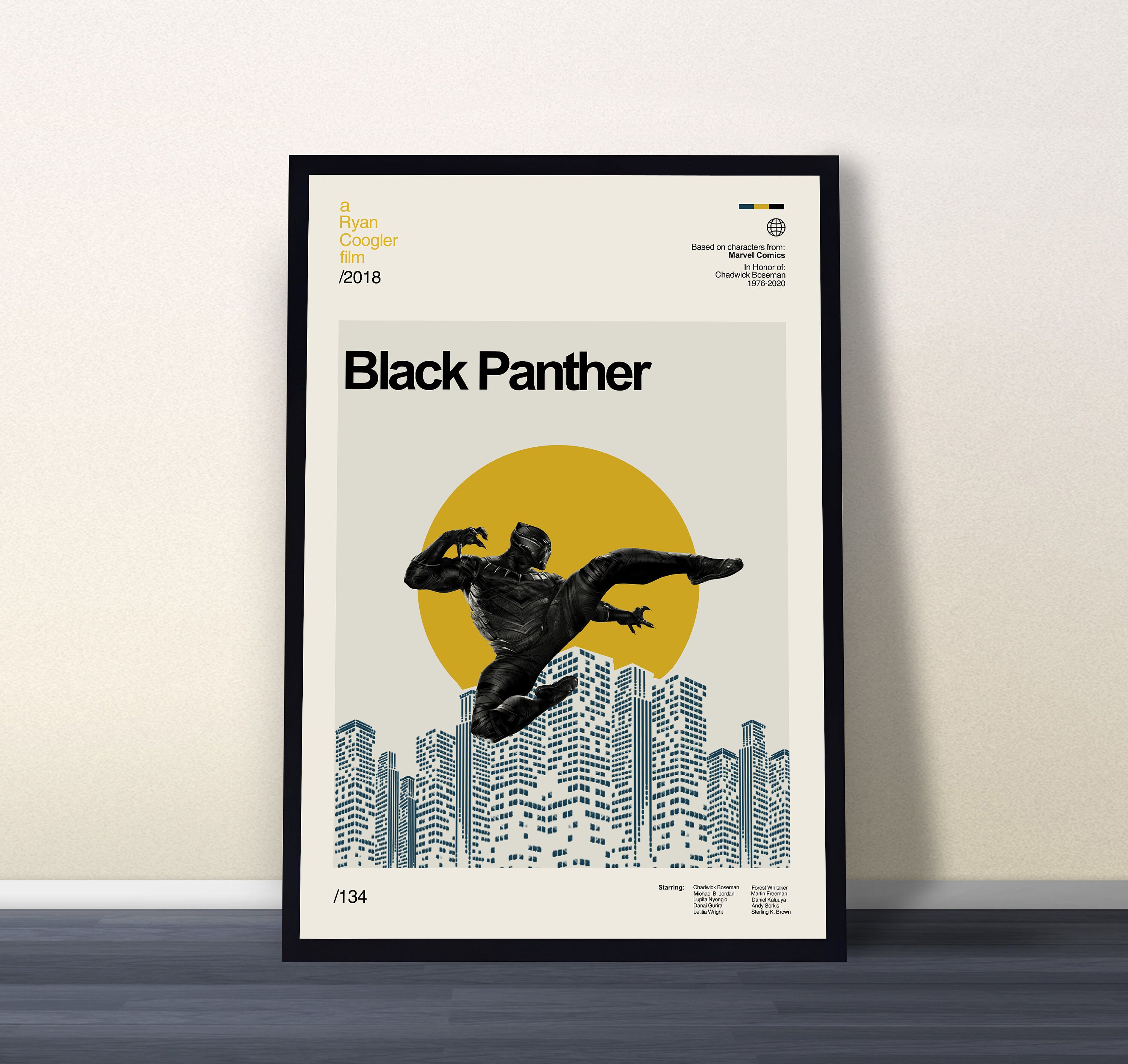 Black Panther Poster, Marvel Movie, Black Panther Movie, Ryan Coogler ...