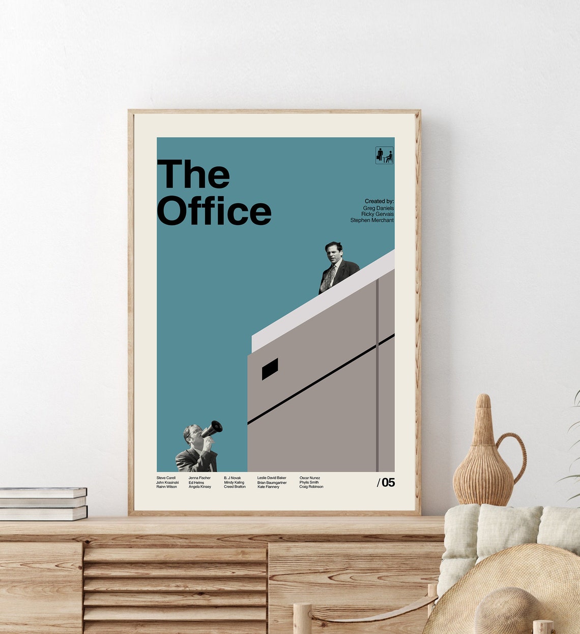 The Office Poster, the Office Movie, the Office Retro, Minimalist Art ...