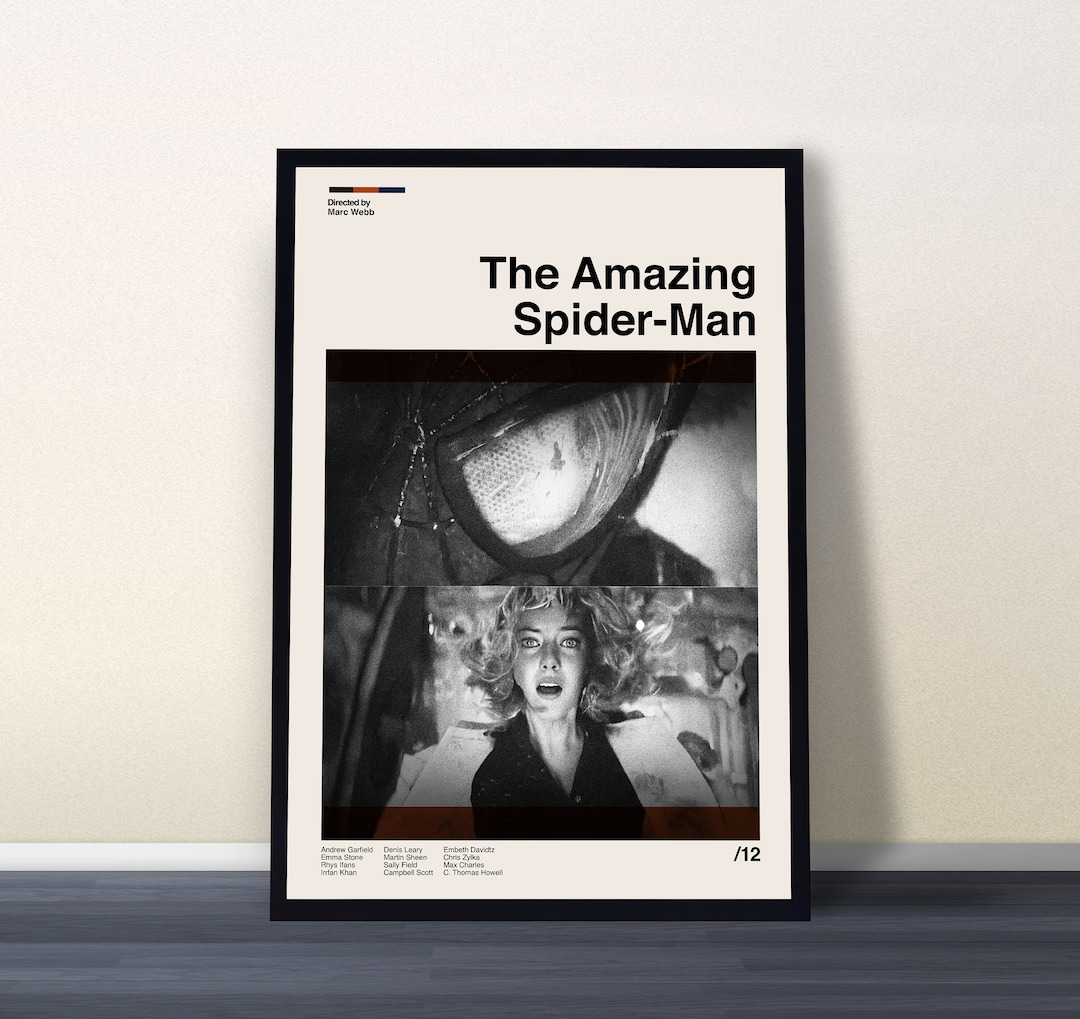 The Amazing Spider Man Poster the Amazing Poster Album Cover - Etsy