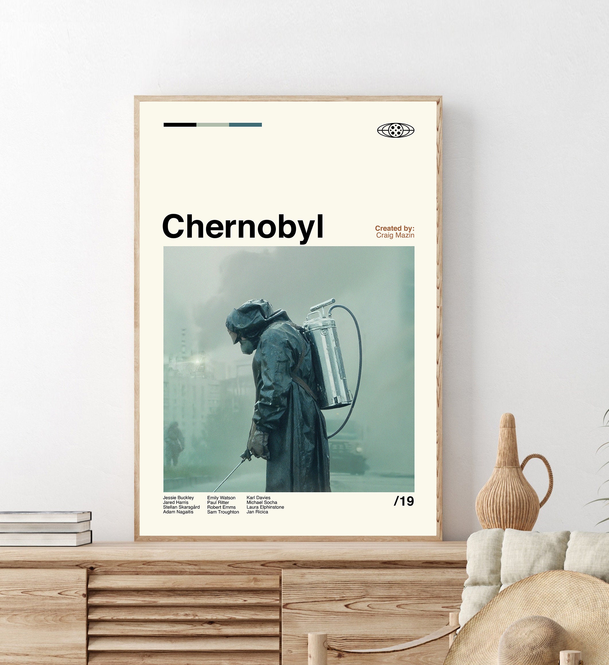 Chernobyl Poster, Chernobyl Print, Movie Poster, Minimalist Poster ...