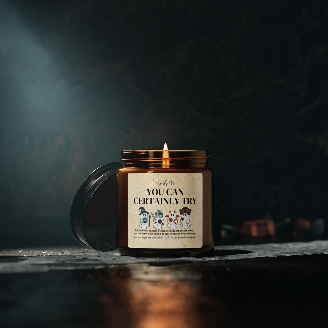 Dnd Tears of My Players Halloween Candle, Gamer Gift for Player, DM ...