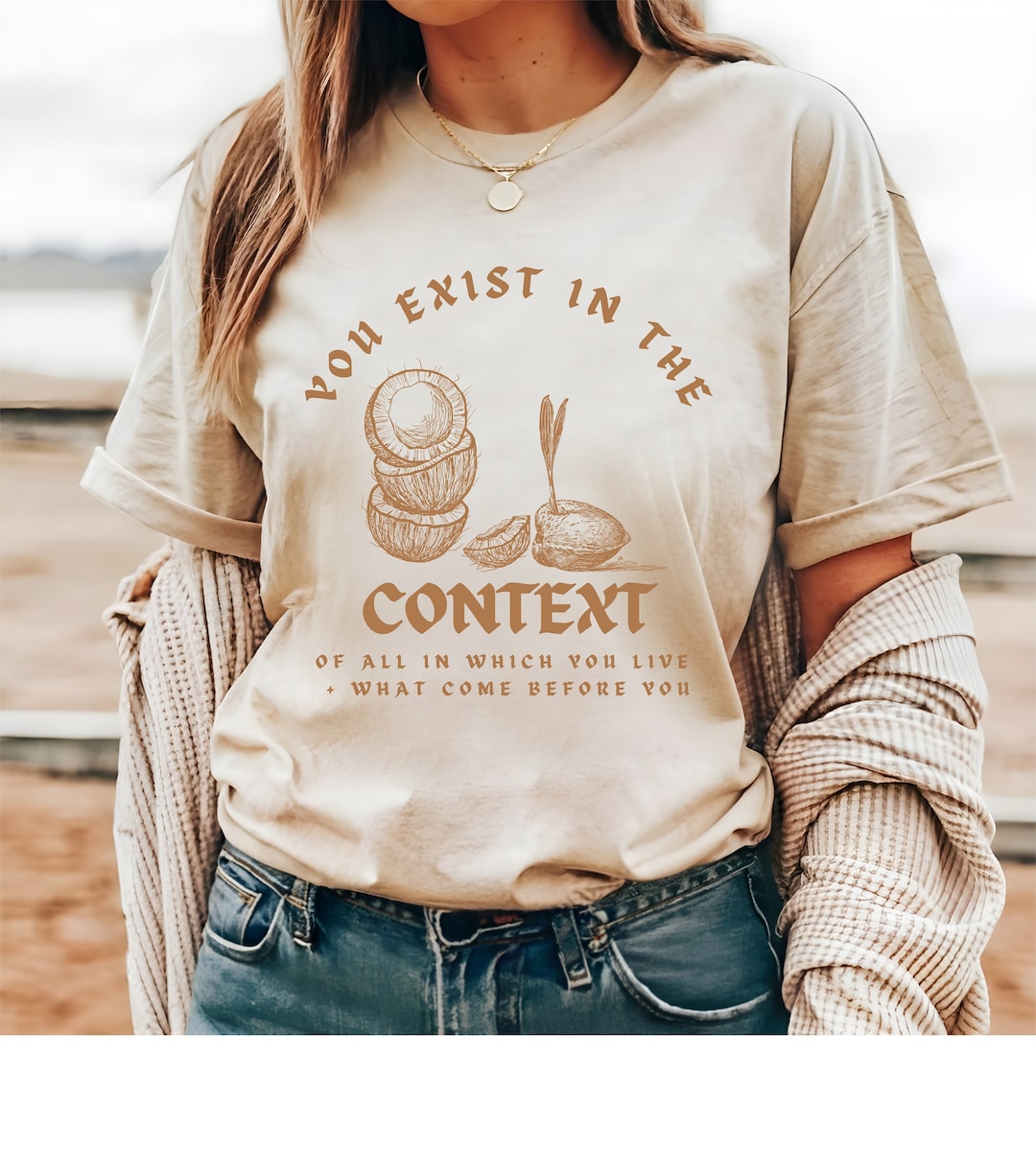 You Exist in the Context Madam President Shirt, Kamala Harris Coconut Tree Context Shirt ...