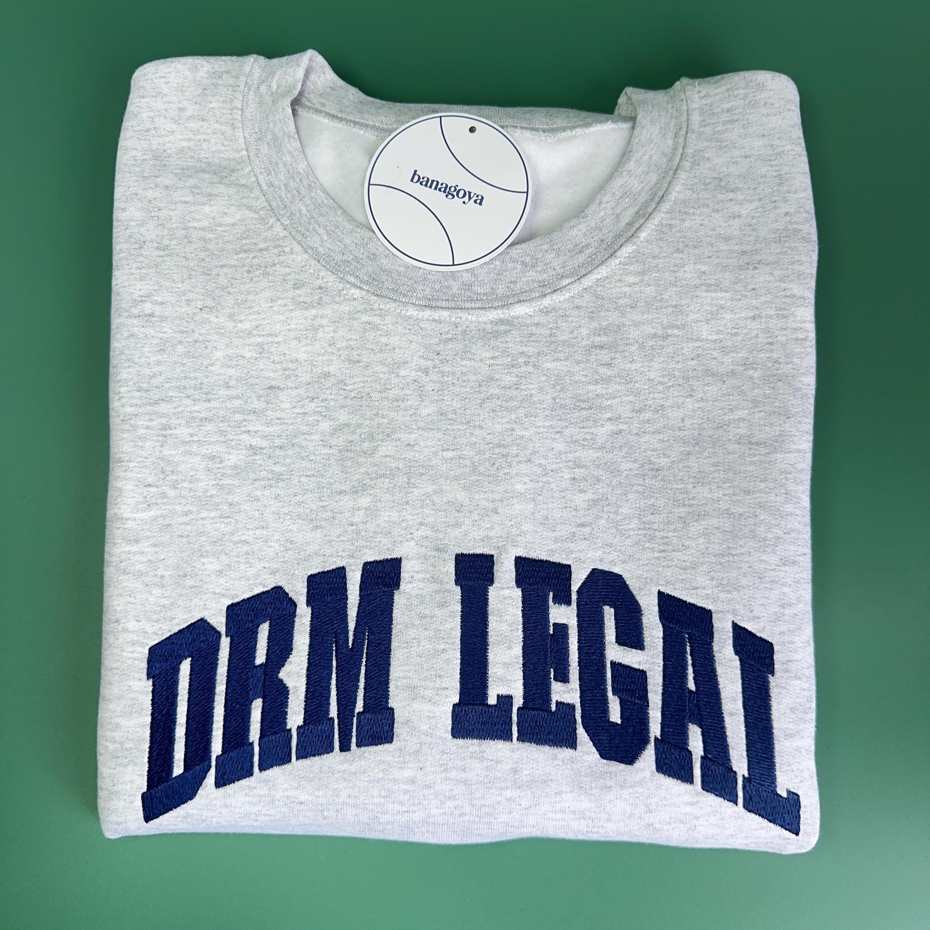 Custom College Sweatshirt, Personalized Varsity Crewneck, Embroidered ...