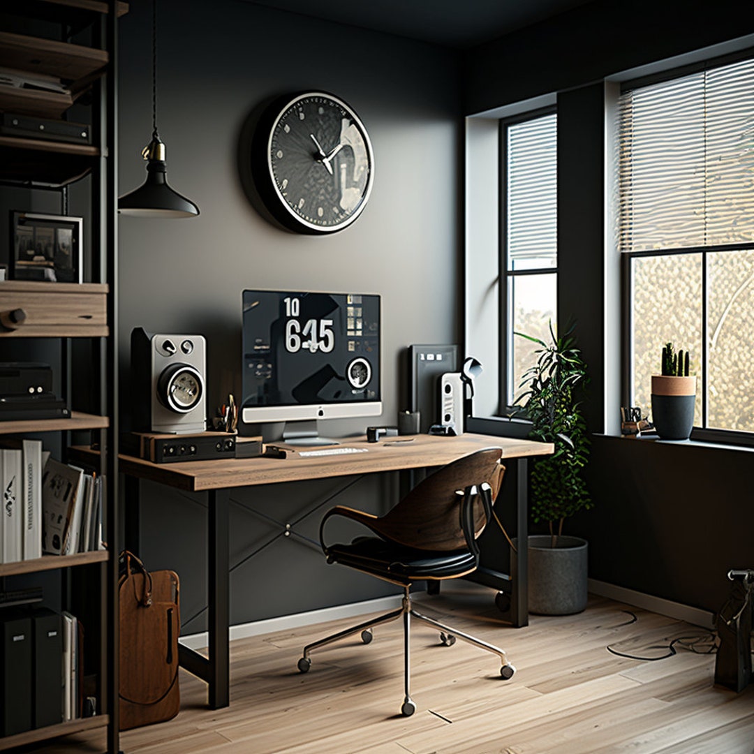 Office Backdrop Meeting Background teams Zoom Google - Etsy