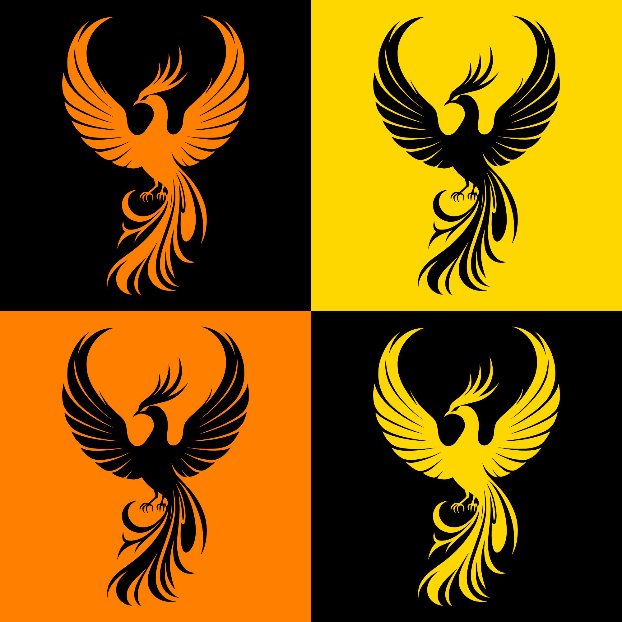 Magic Phoenix SVG PNG Logo, Firebird Cut File Cricut, Silhouette for ...