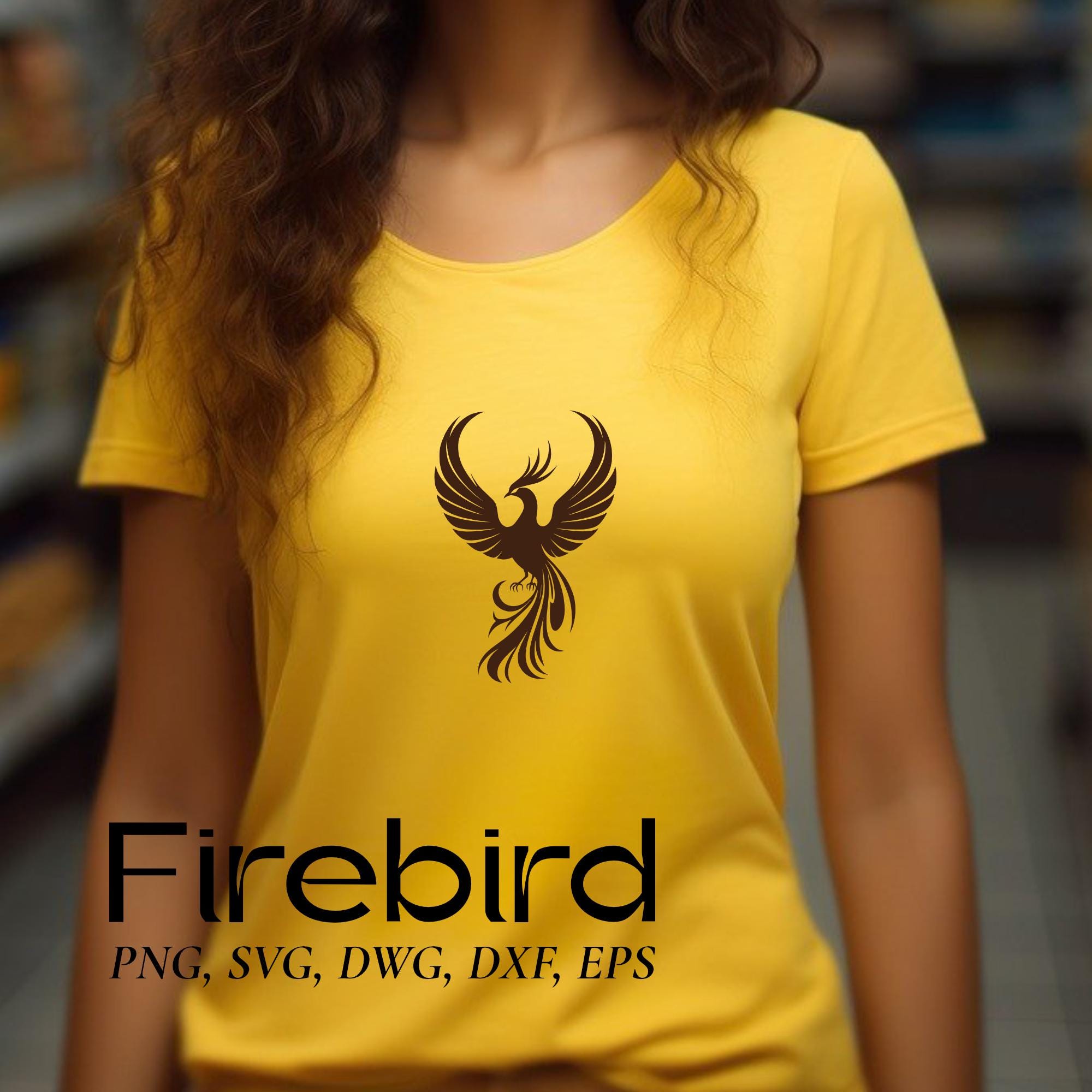 Magic Phoenix SVG PNG Logo, Firebird Cut File Cricut, Silhouette for ...