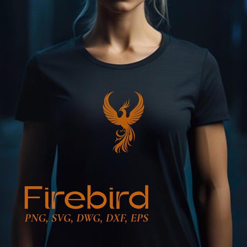 Magic Phoenix SVG PNG Logo, Firebird Cut File Cricut, Silhouette for ...