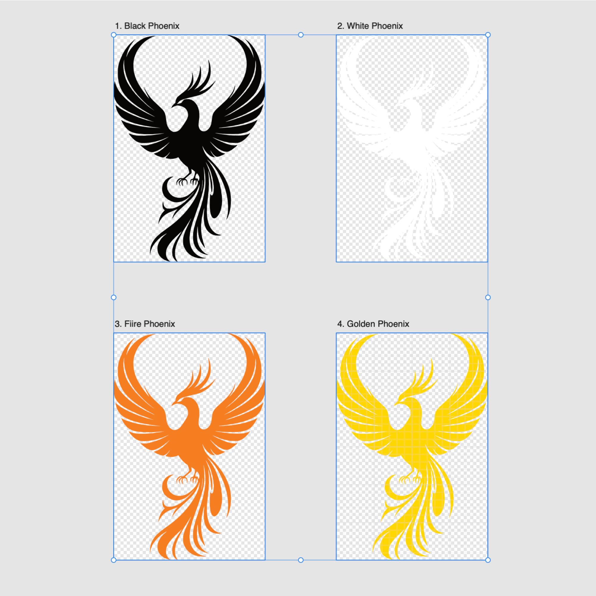 Magic Phoenix SVG PNG Logo, Firebird Cut File Cricut, Silhouette for ...