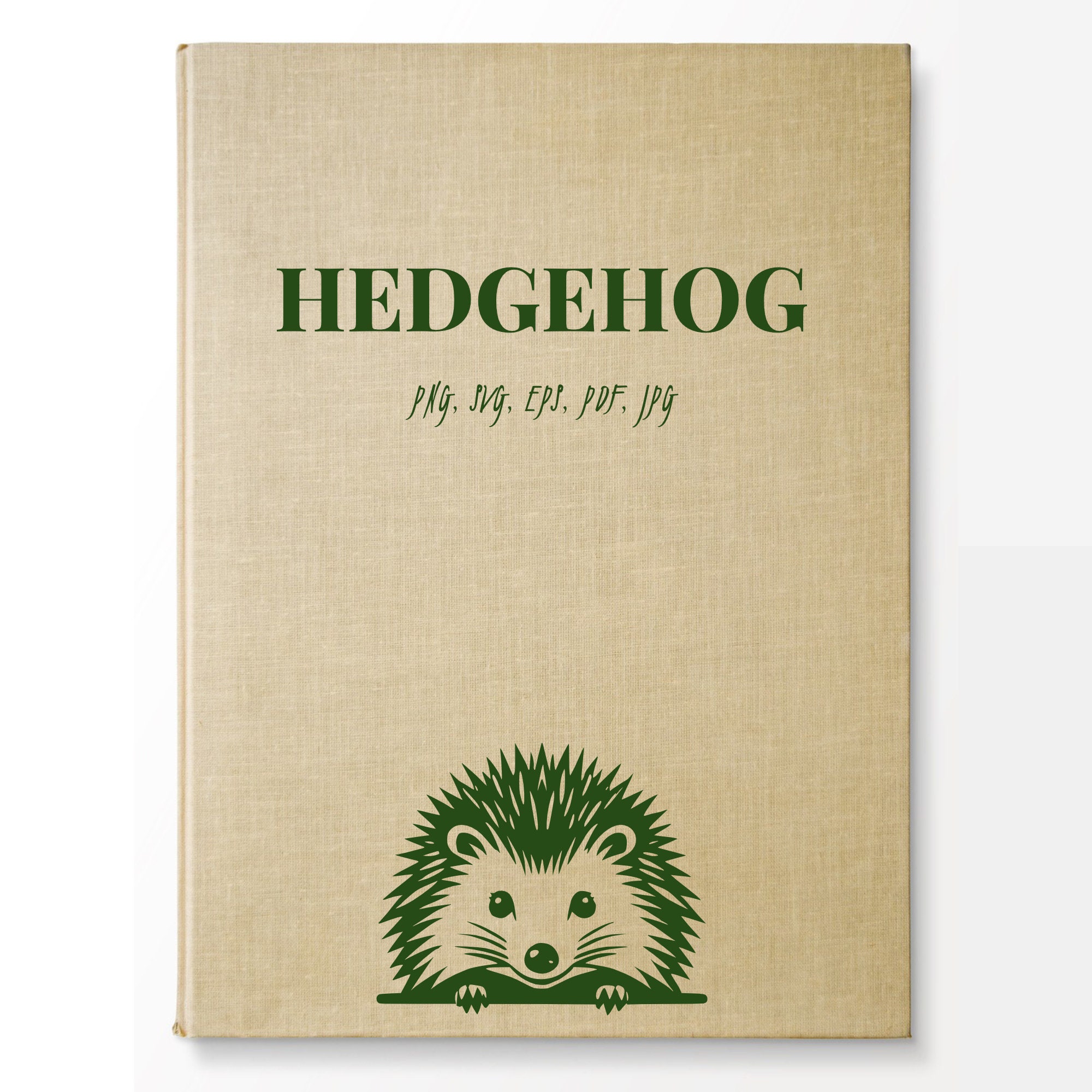 Hedgehog Head SVG Bundle, Hedgehog Book SVG PNG, 15 Woodland Cut Files ...