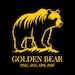 Golden Bear Logo Design, Bold Mascot for Strong Branding, Symbol ...