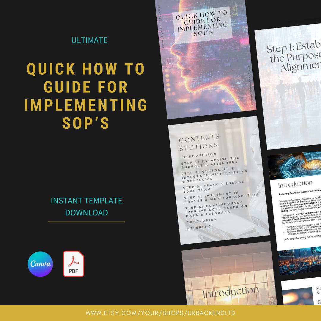 SOP Implementation Guide for Small Business — 5-step Playbook ...
