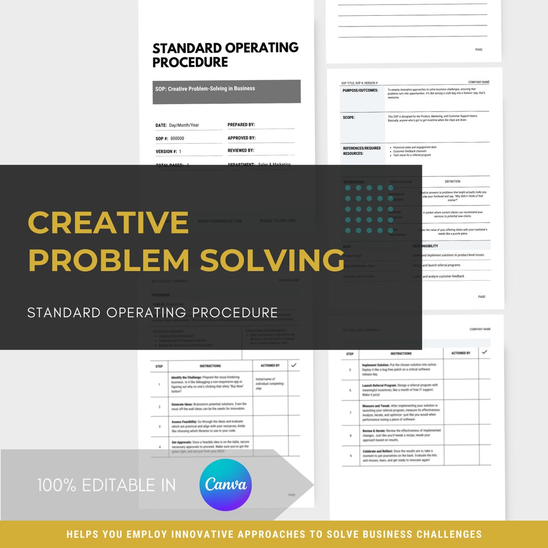 2024 Problem-solving Workflow | Standard Operating Procedure | SOP ... 2024 Problem-solving Workflow | Standard Operating Procedure | SOP ...