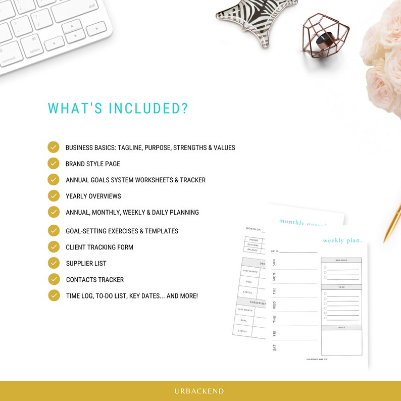 Startup Business Guide/planner Printable Template, Small Business Guide ...