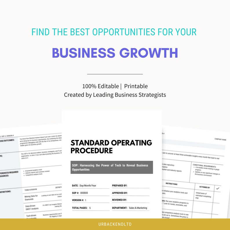Find Business Ideas & Profit With Tech Tools | Standard Operating ...