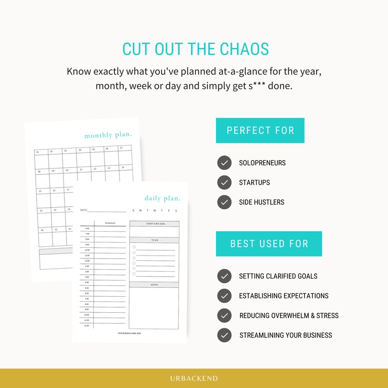 Startup Business Guide/planner Printable Template, Small Business Guide ...
