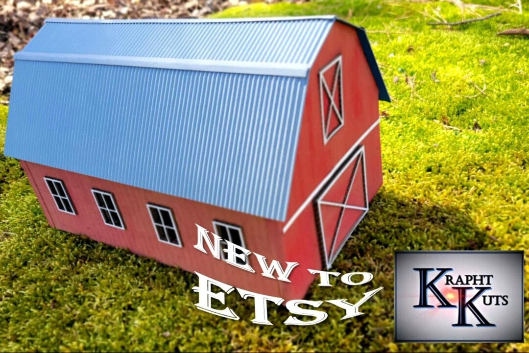 Cardboard Barn - Etsy Canada