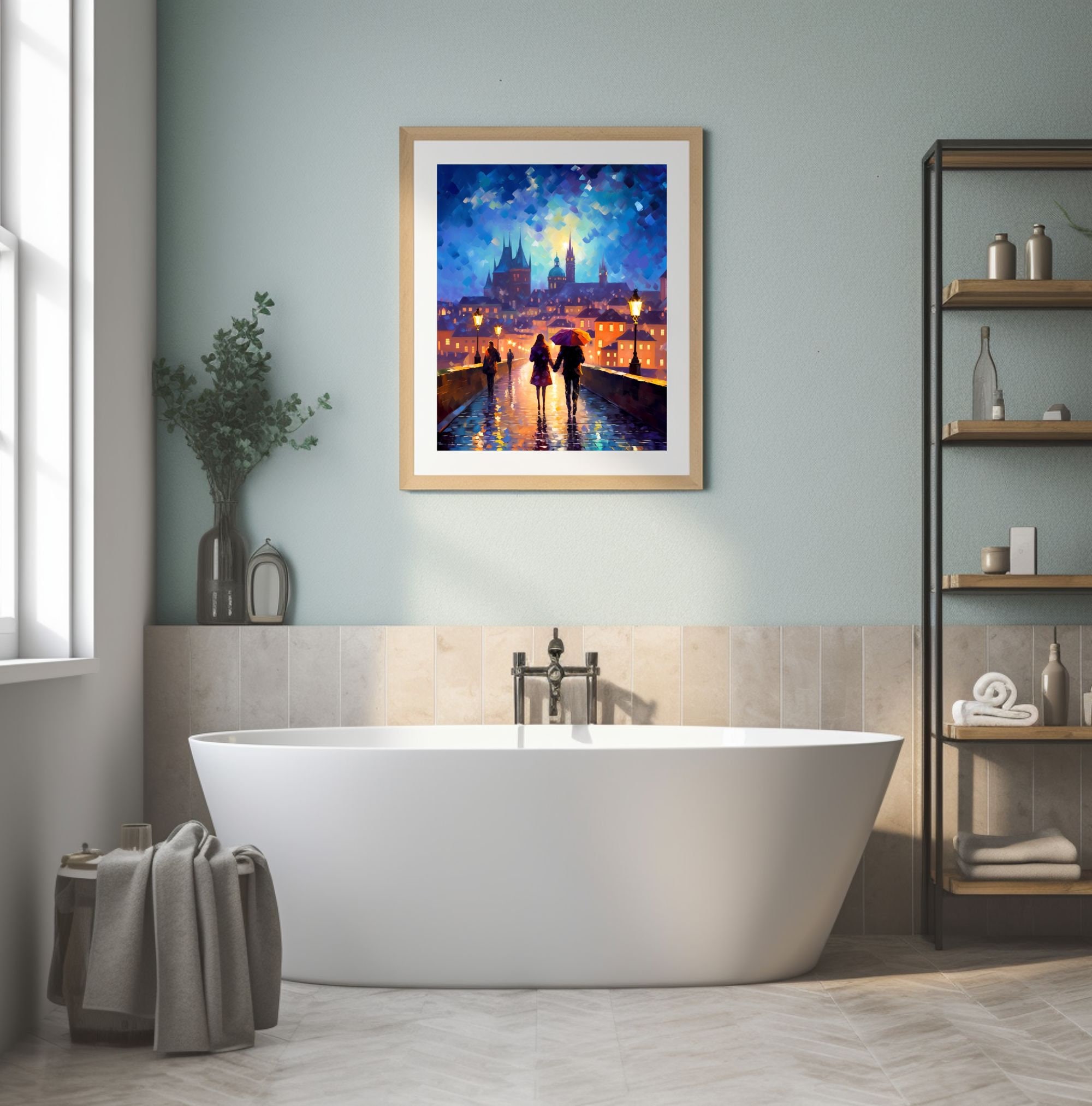 Romantic Evening Stroll - Couple Love, Romantic Decor, Love Story ...
