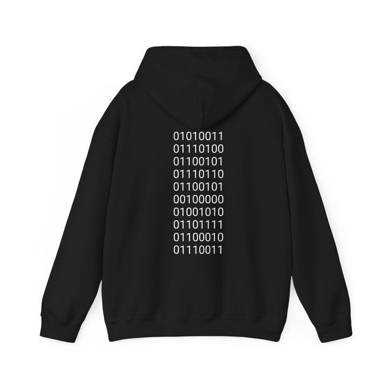 Unisex Heavy Blend Code Shirt Coding Shirt Coding Hoodie Code Hoodie Steve Jobs Binary Code ...