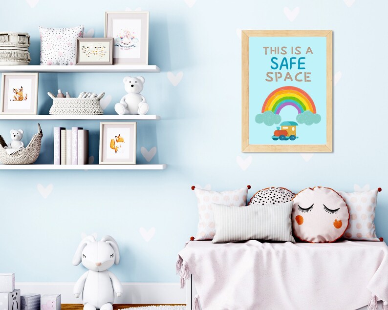 Calm Down Corner Toolkit Bundle for Kids | Railway Themed Time in Cool ...