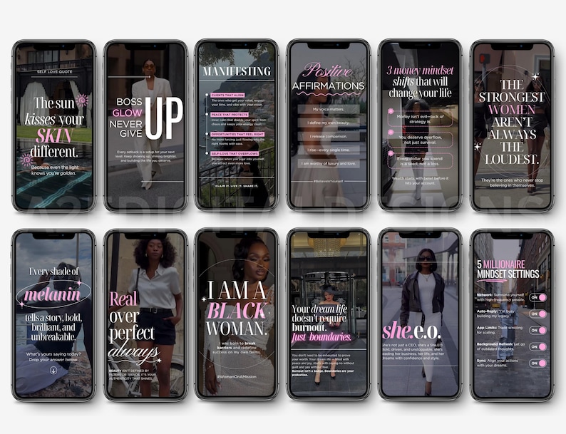 100 Melanin Boss Babe Instagram Reels | Hooks, Captions, Ctas ...