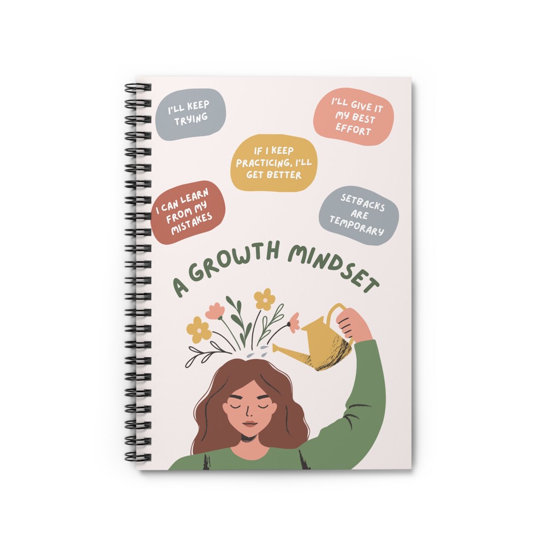 Motivational Spiral Notebook Ruled Pages for Journaling & Note-taking ...