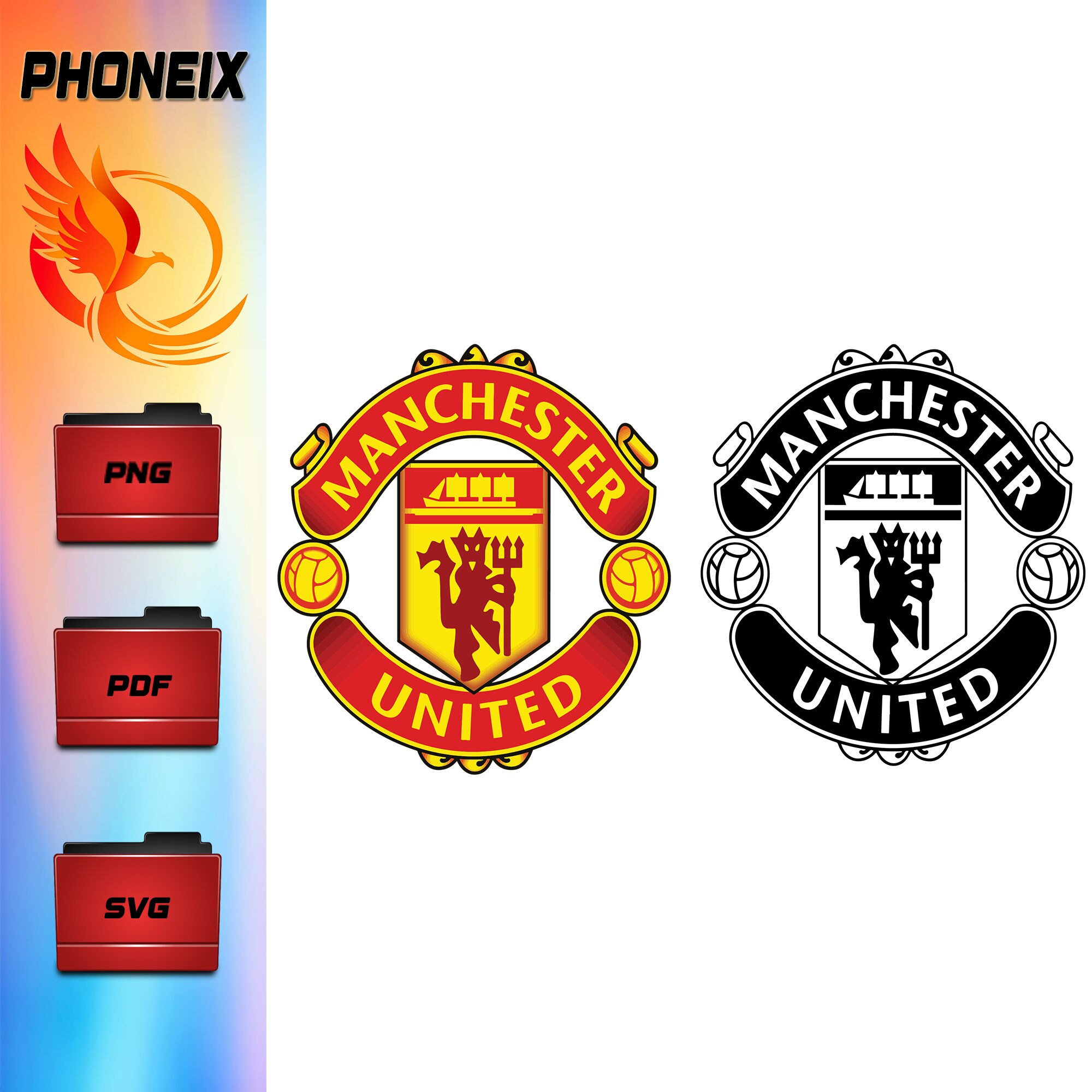 Manchester United Crest Vector