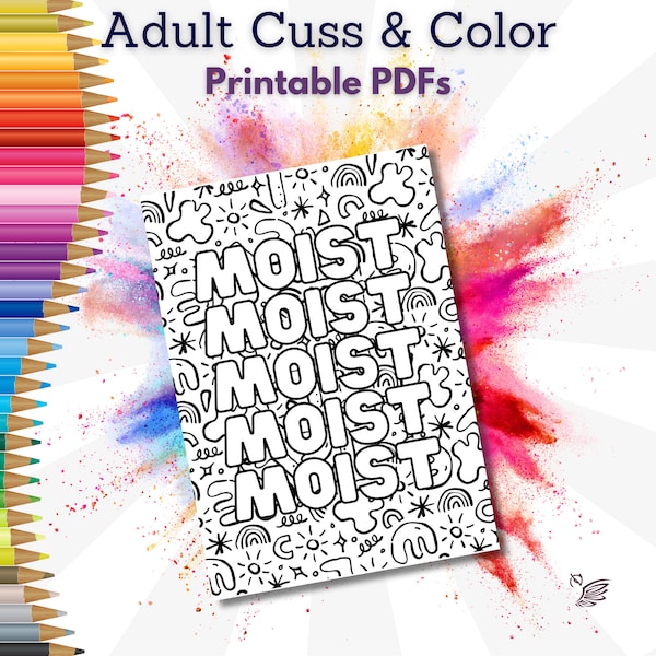 Printable Adult Inappropriate Coloring Pages - Etsy