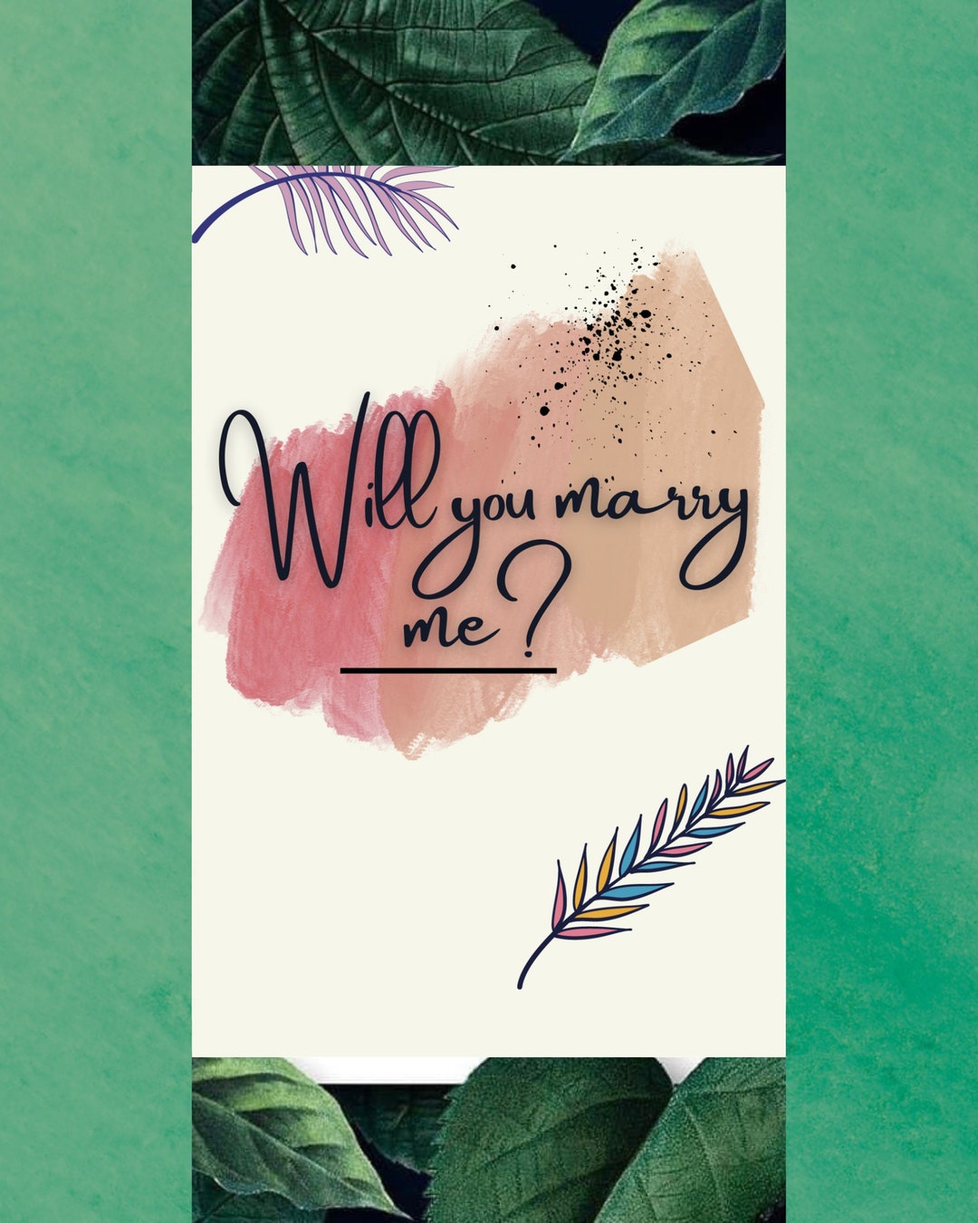 Digital Romantic Card, Romantic Greetings - Etsy