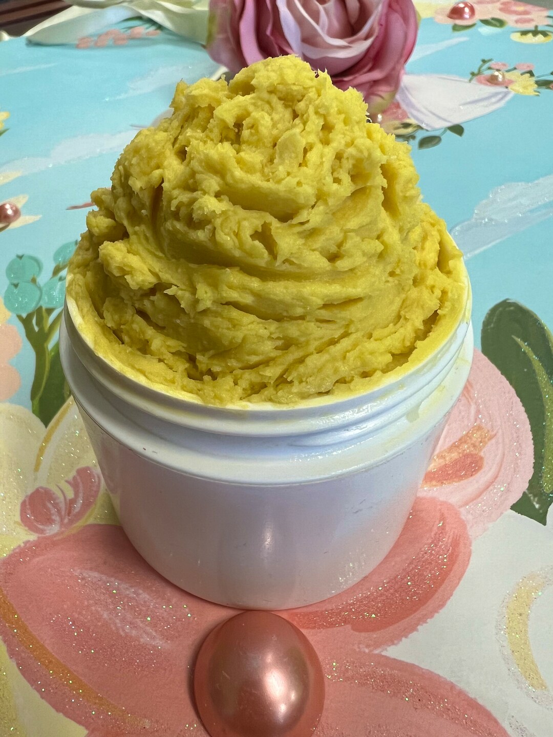 Unscented Yellow Whipped Shea Butter Organic Raw Unrefined Handmade All ...