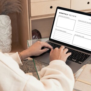 Monthly Review Printable, Monthly Reflection, Monthly Evaluation ...