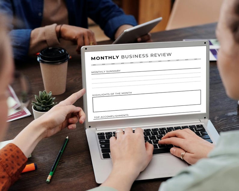 Monthly Review, Monthly Business Review, Monthly Reflection for ...