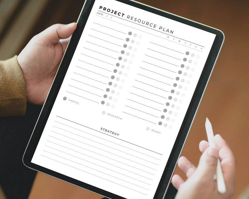 Project Planner Printable, Productivity Planner, Task Tracker, College ...