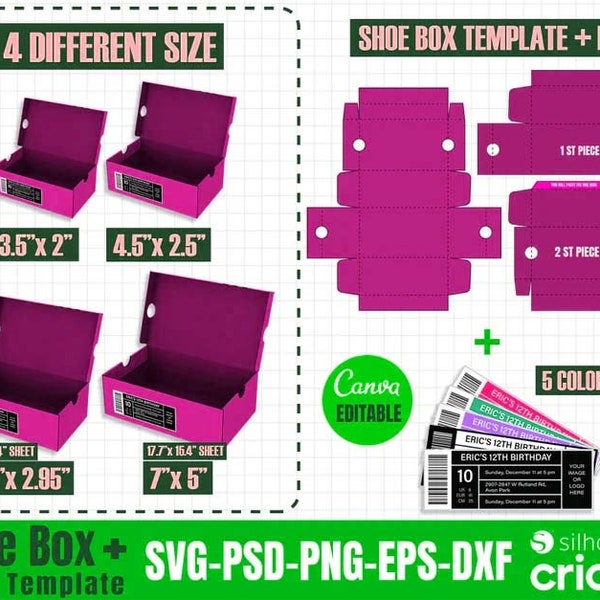 Nike Shoe Box - Etsy