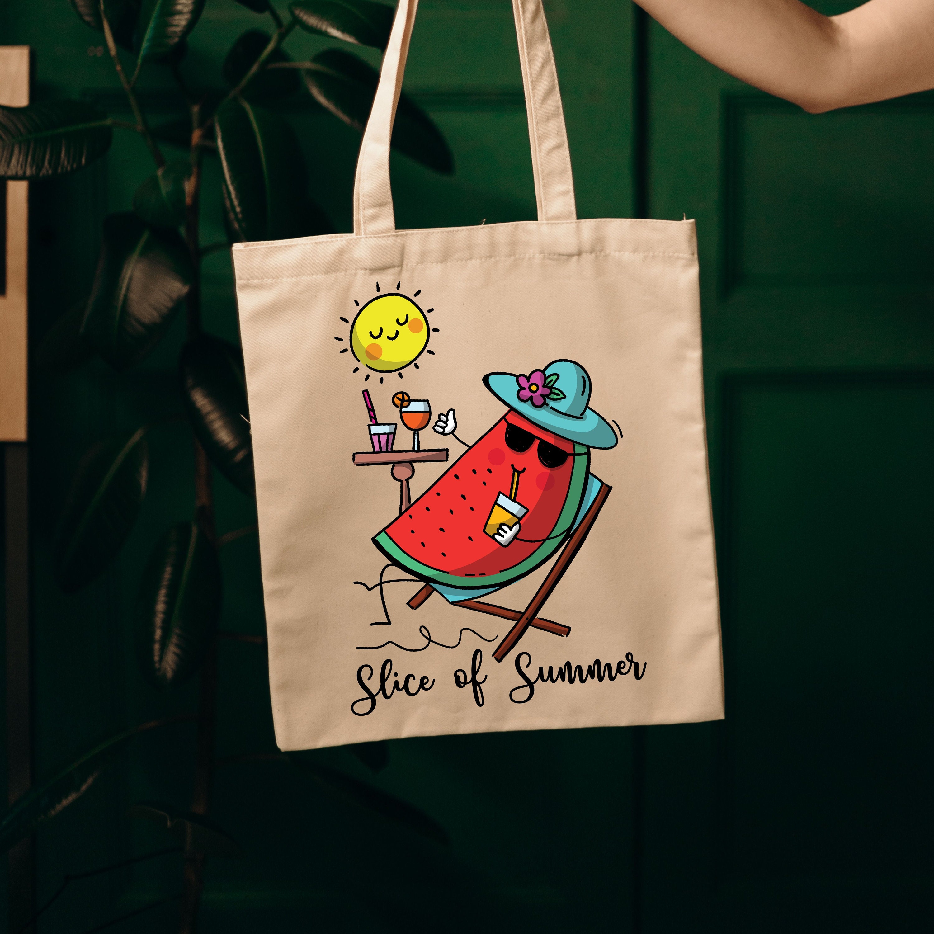 Slice of Summer PNG Digital Download SVG Design Bag - Etsy