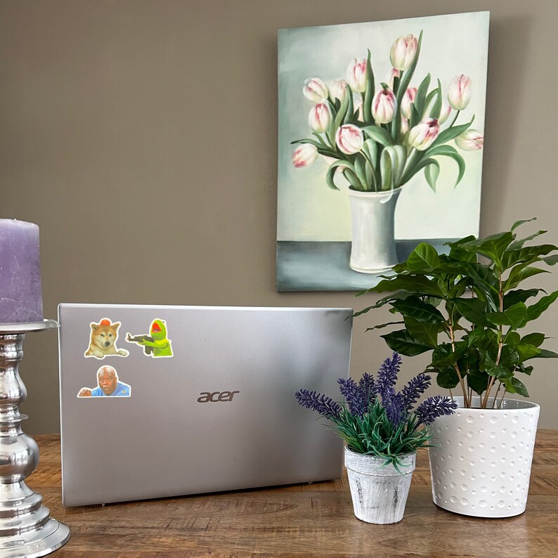 50 Dark Animal Art Stickers Memes, Hilarious, Laptop Stickers ...