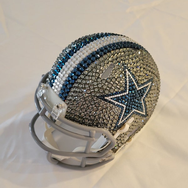 Dallas Cowboys Bling Helmet - Etsy