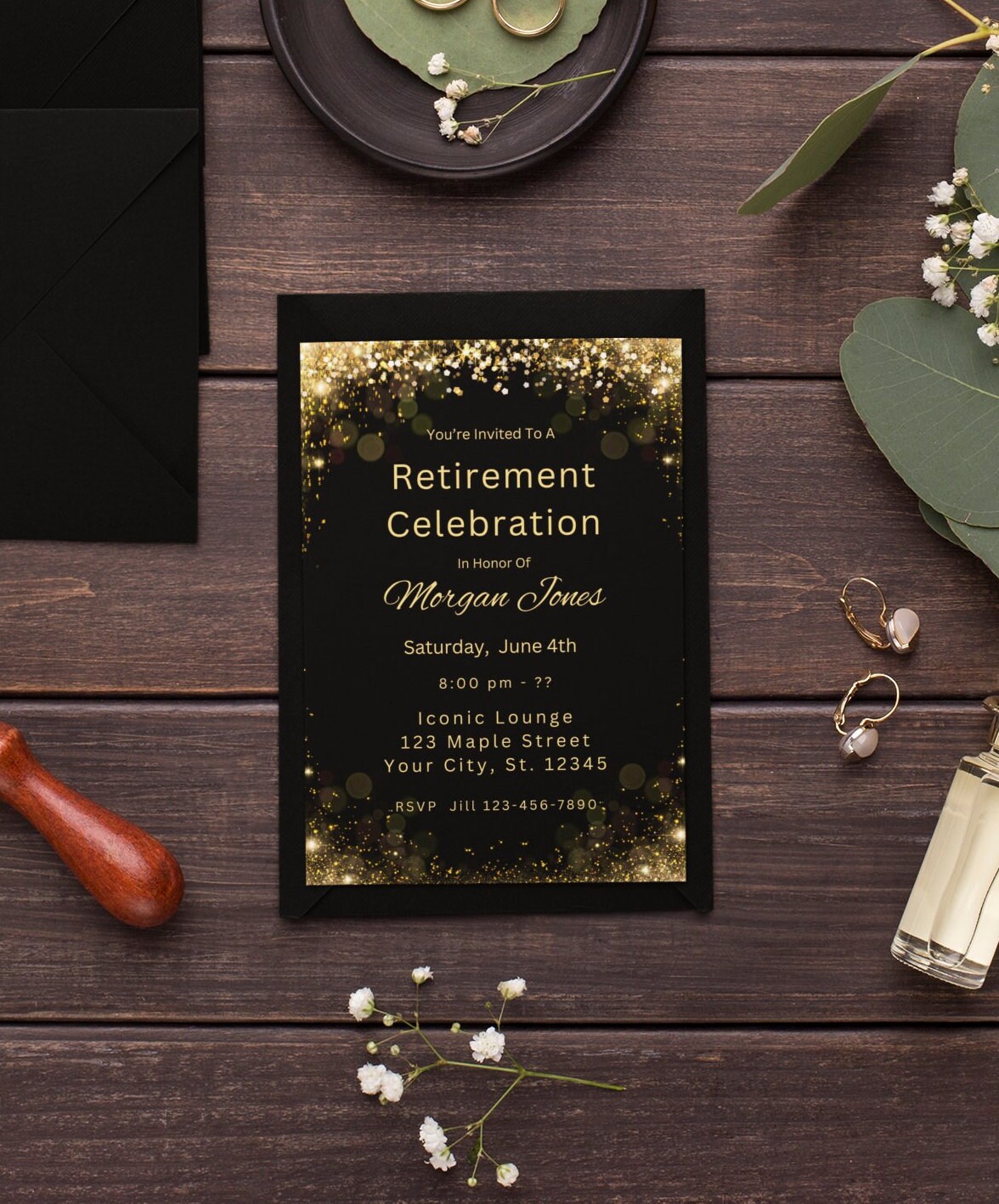 Retirement Party Invitation Retirement Invitation Template Retirement ...