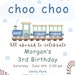 Editable Train Birthday Invitation Template Toy Train Invitation Train ...