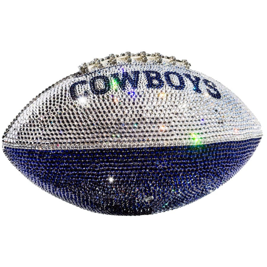 Swarovski Crystal Dallas Cowboys Football Bling Football Dad Gift ...
