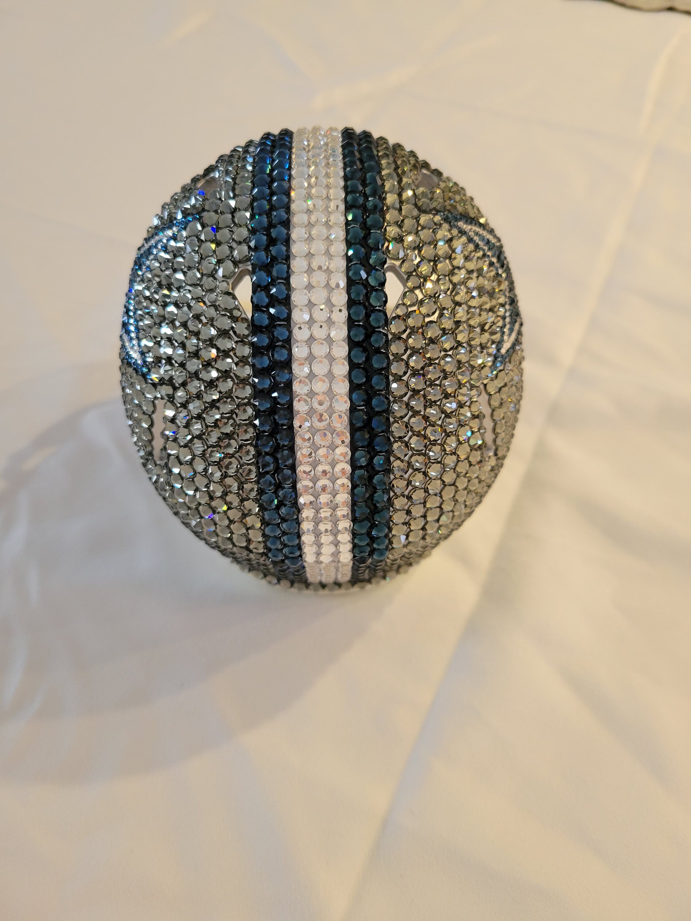 Swarovski Crystal Dallas Cowboys Mini Helmet NFL Bling Helmet Dad Gift ...