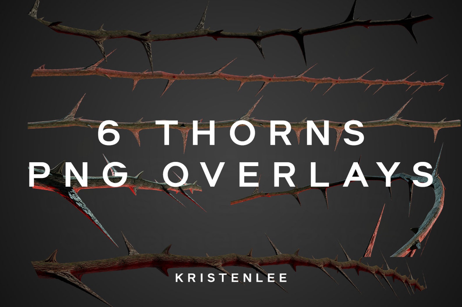 Thorns Overlay Stock Renders - Pngs - Etsy