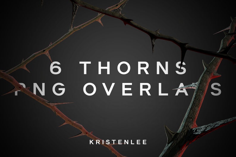 Thorns Overlay Stock Renders - Pngs - Etsy