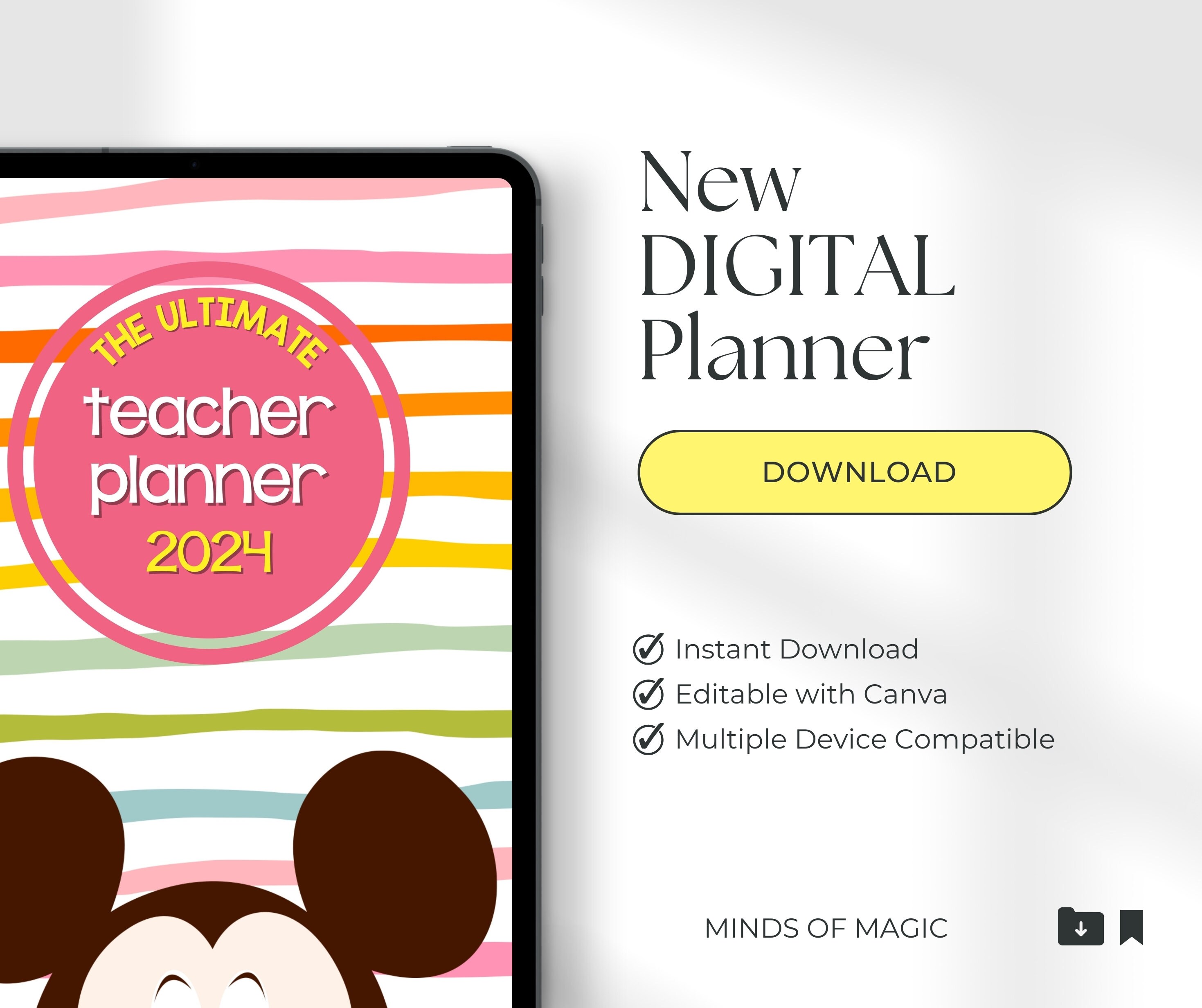 The ULTIMATE 2024 TEACHER PLANNER - Etsy