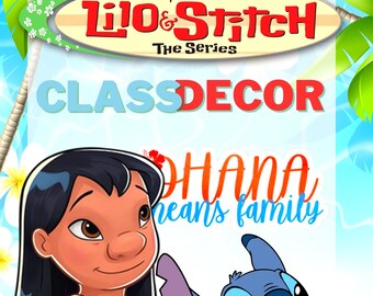 Lilo and Stitch Classroom - Etsy