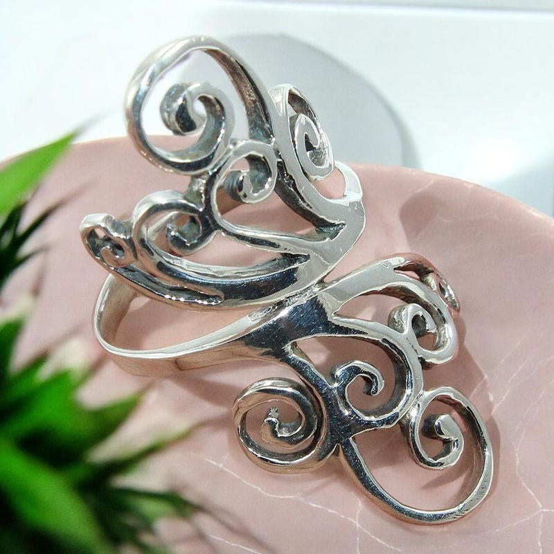 Middle Finger Rings for Women - Etsy