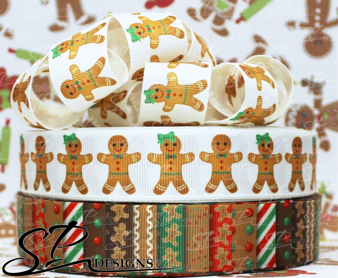 Gingerbread Grosgrain Ribbon 3 Yards - Etsy