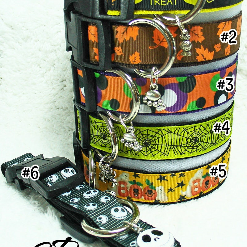 Halloween Dog Collar - Etsy